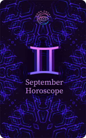 Gemini September Horoscope 2023 - Moon Omens