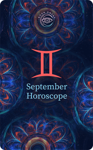 Gemini September Horoscope 2024 - Moon Omens