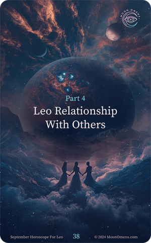 Leo September Horoscope 2024 - Moon Omens