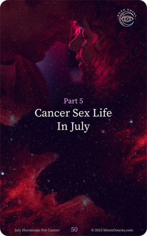 Cancer July Horoscope 2023 - Moon Omens