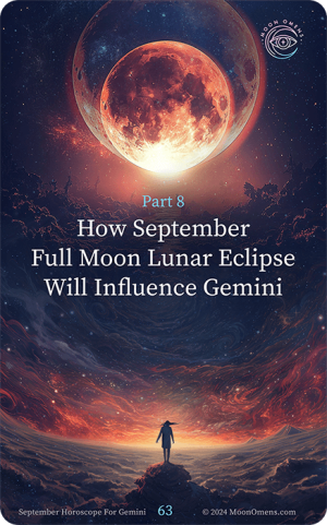 Gemini September Horoscope 2024 - Moon Omens