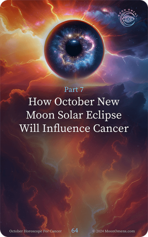 Cancer October Horoscope 2024 - Moon Omens