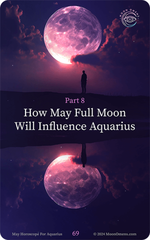 Aquarius Horoscope May 2024 - Moon Omens