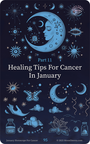 Cancer January Horoscope 2025 - Moon Omens
